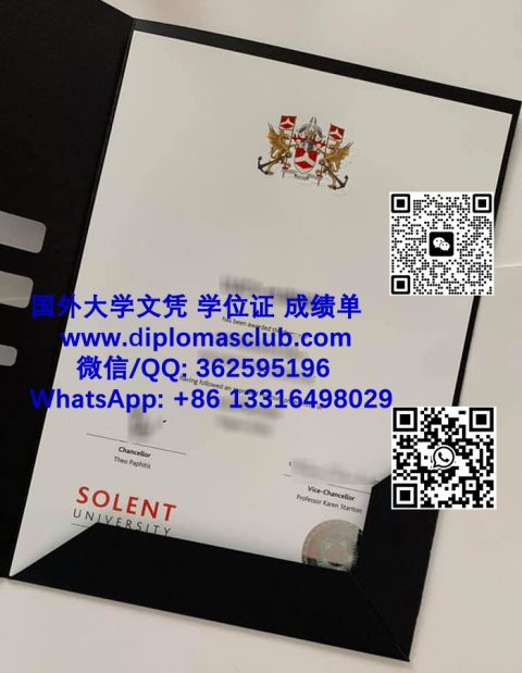 How much to buy a fake Solent University diploma certificate in 2023