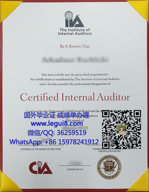 Buy CIA certificate online, Obtain Certified Internal Auditor diploma