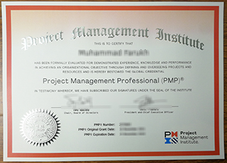 How much to get a PMP certificate online, buy PMI certificate