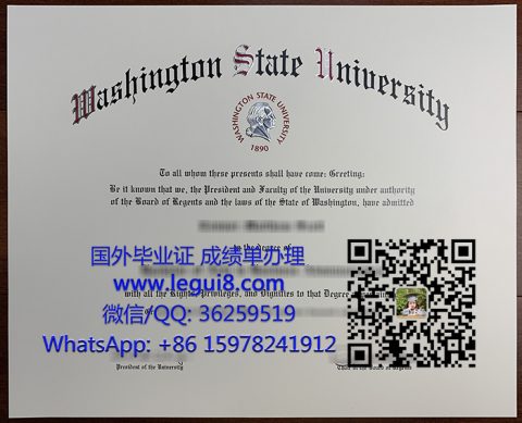 Fake Washington State University degree, 美国华盛顿州立大学毕业证