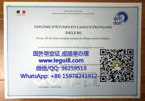 How much to buy a fake DELF B2 diploma certificate about francais
