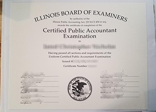 How do I get a fake Illinois CPA certificate in America?