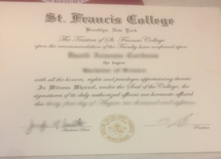 How to order a fake St. Francis College degree certificate in the USA